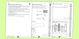 Year 2 Maths Assessment Measurement (teacher made) - Twinkl