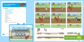 The Little Red Hen Story (Teacher-Made)