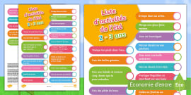Livret d'activités de l'été pour 5-7 ans (teacher made)