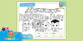 Free CoComelon ABC Poster | Learning Aid | Alphabet Activity