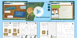 Area And Perimeter Display Posters (teacher made)