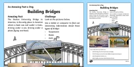 Design a Bridge Worksheet / Worksheet (Teacher-Made)