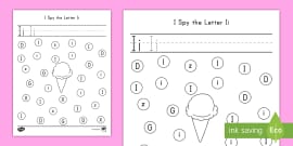 I Spy the Letter Bb Activity - Alphabet - ELA (teacher made)