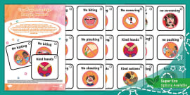 Behaviour Cards for Students (teacher made) - Twinkl