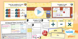 French Numbers Worksheet (teacher made)