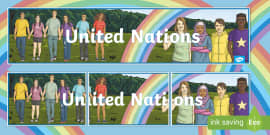 United Nations Trivia Sheet (profesor hizo) - Twinkl