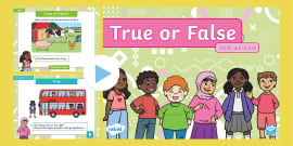 👉 EYFS True or False PowerPoint: Alive in 5 (White Rose Maths)
