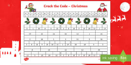 Christmas Code Cracker | Word Activity with Answers