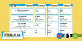 FREE The Elements of Drama Intermediate Worksheet - Twinkl