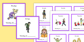 Past Tense Verb Sorting Activity - Past Simple Activity