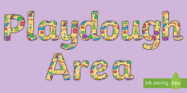 👉 Sand Area Display Lettering (teacher made) - Twinkl