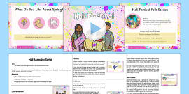 KS2 Holi Festival Resource Pack (teacher made)