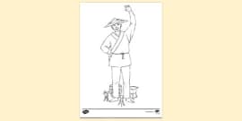 FREE! - Benin Bronze Colouring | Colouring Sheets - Twinkl