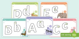 Monster Alphabet Image Mat (teacher made) - Twinkl