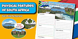 Map of Main Rivers in South Africa I Resource I Twinkl ZA