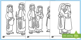 Old Testament Colouring Page to Print | Colouring Sheets