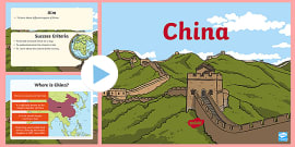 All About China PowerPoint - Social Studies Resource