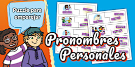Póster | Pronombres | Personales