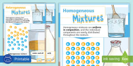 Making Mixtures Experiment (teacher made) - Twinkl