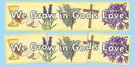 We Love to Write' Display Banner (teacher made) - Twinkl