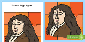 FREE! - Samuel Pepys Colouring Sheet – Great Fire of London Activity