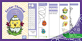 Easter-Themed Activity Booklet (teacher made) - Twinkl