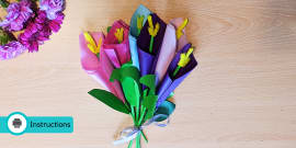 FREE! - Floral Wreath | Queen Elizabeth II | Kids Crafts | Twinkl