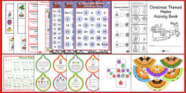 Christmas Maths Activity Pack | Kindergarten | Twinkl