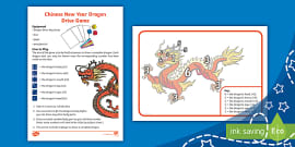 Chinese Dragon Ordering 0 to 10 Worksheet / Worksheet