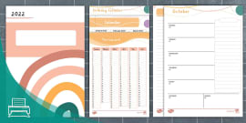 Weekly Teacher Lesson Planner - Primary Resources