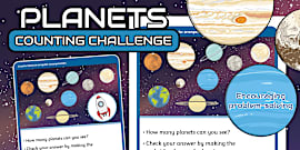 Kindergarten Maths Counting Challenge: Building a Space Rocket