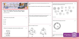 Mathematics Year 4 Revision Booklet - Primary Maths Resource