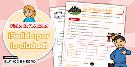 Juego: ¿Dónde estoy? Lugares de la ciudad - Twinkl