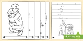 Father's Day Mindfulness Coloring Sheets - Primary Resources