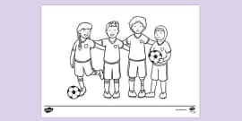 FREE! - Essendon Bombers Team Mascot Colouring | Colouring Sheets