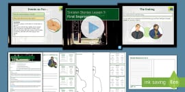 Sinister Stories Lesson 12: Writing (teacher made)