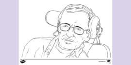 FREE! - Stephen Harper Colouring Sheet - Twinkl