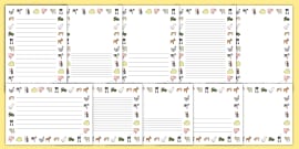 Editable Farm Page Borders Pack (teacher made) - Twinkl