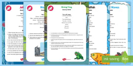 Water-Themed Word Mat