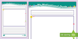 Motivational Quotes (PowerPoint) (teacher made) - Twinkl