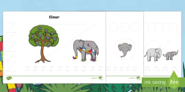 Book Review Writing Frame to Support Teaching on Elmer