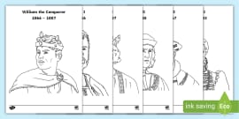 KS1 William the Conqueror Activity Sheet - Twinkl - History