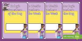 Baker Of The Week Display Poster (teacher made) - Twinkl