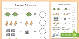 Zoo-Themed Subtraction within 10 Worksheet | Maths Resources