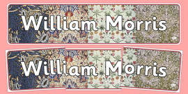 William Morris Art Lesson KS2 PowerPoint (teacher made)