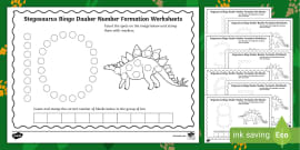 FREE! - Toucan Bingo Dauber Number Formation Worksheets
