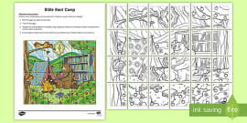 VBS: Bible Boot Camp - Free Coloring Sheets for Kids