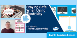 Electricity Safety Poster (teacher made)