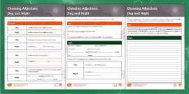 Uplevelling Descriptive Writing KS2 Worksheet | Twinkl