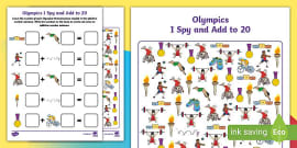 👉 Olympics I Spy and Count to 10 (teacher made) - Twinkl